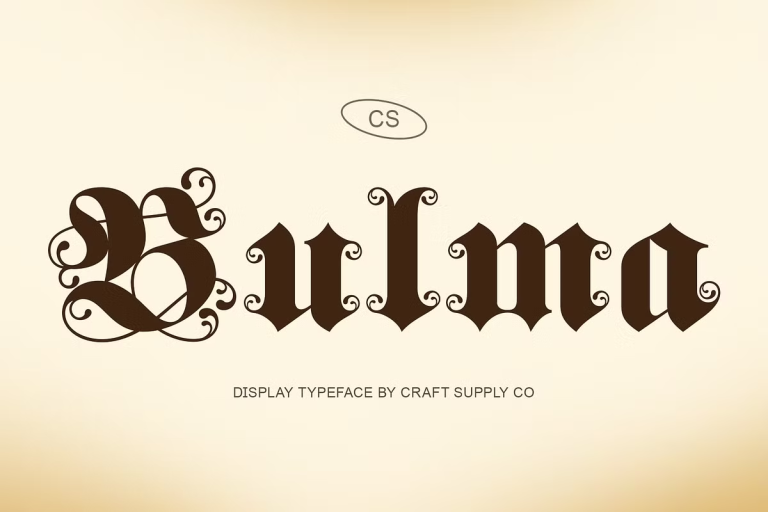 Die 25 besten Gothic-Schriftarten für deine kreativen Projekte