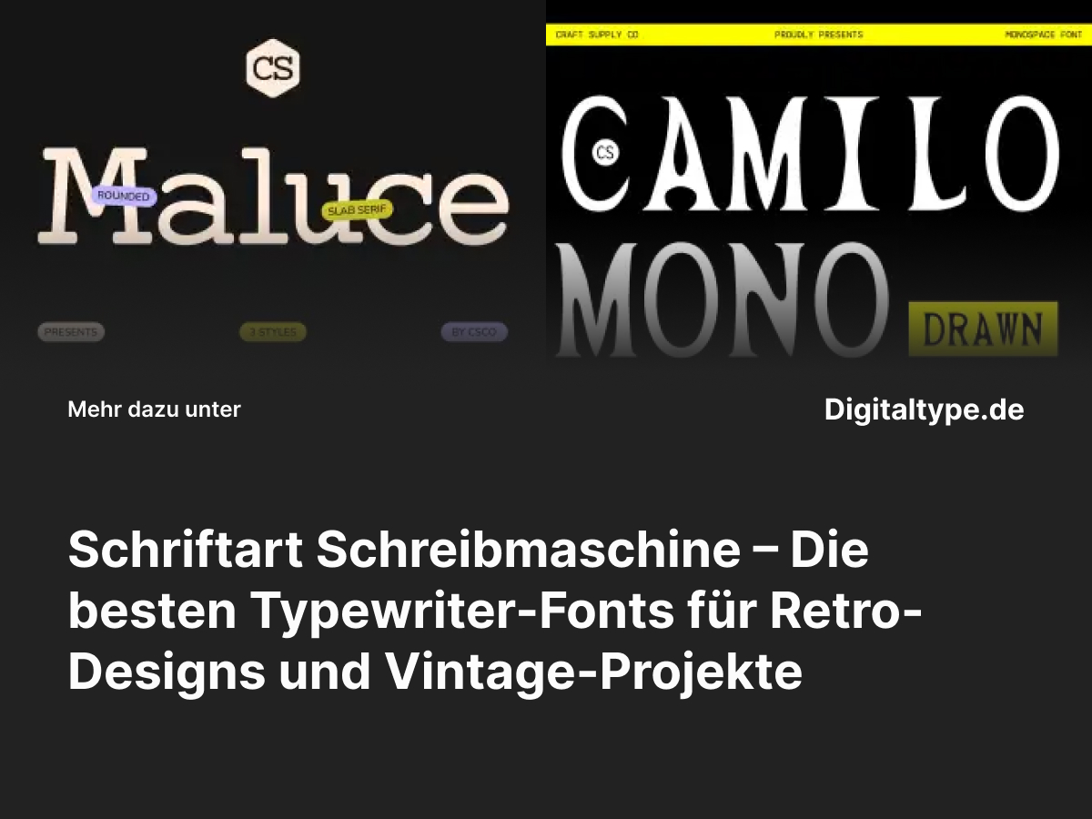 Schriftarten schön – Die schönsten Schriften für kreative, elegante und ...