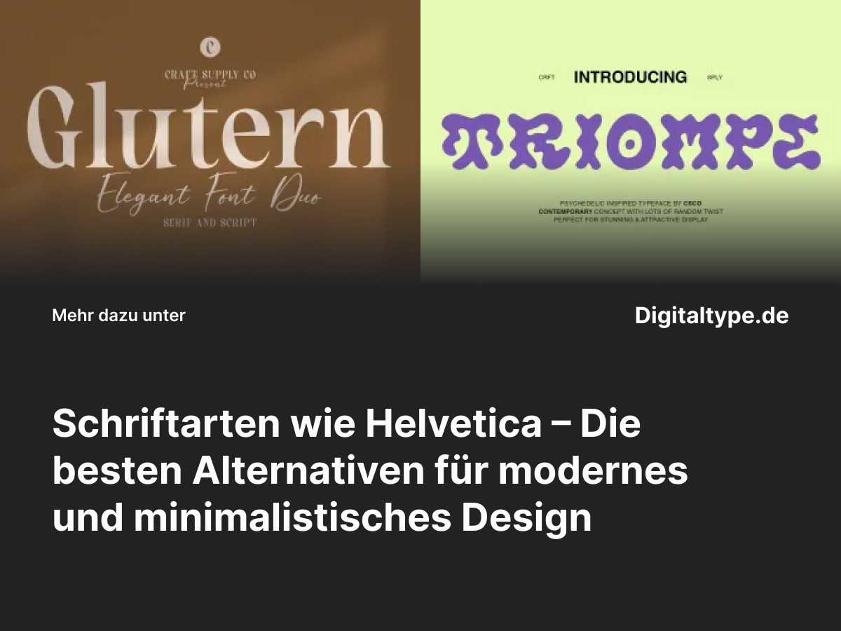 Schriftarten schön – Die schönsten Schriften für kreative, elegante und ...