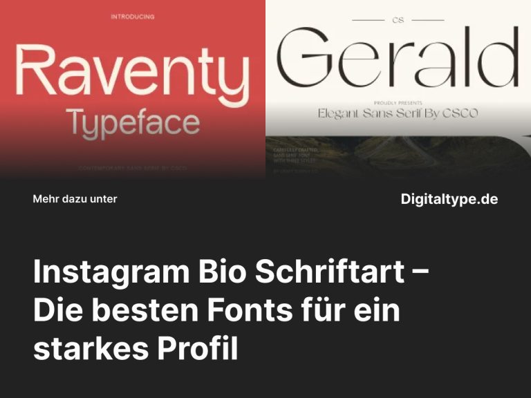 Die 25 Besten Modernen Schriftarten für Stilvolle Designs