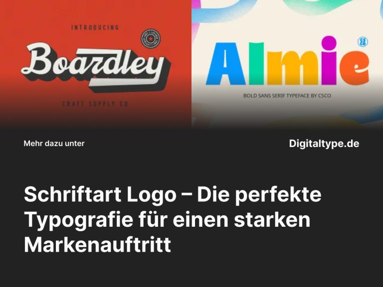 Die 20 Schönsten Schriften: Entdecke die Schönste Schrift für Dein Design