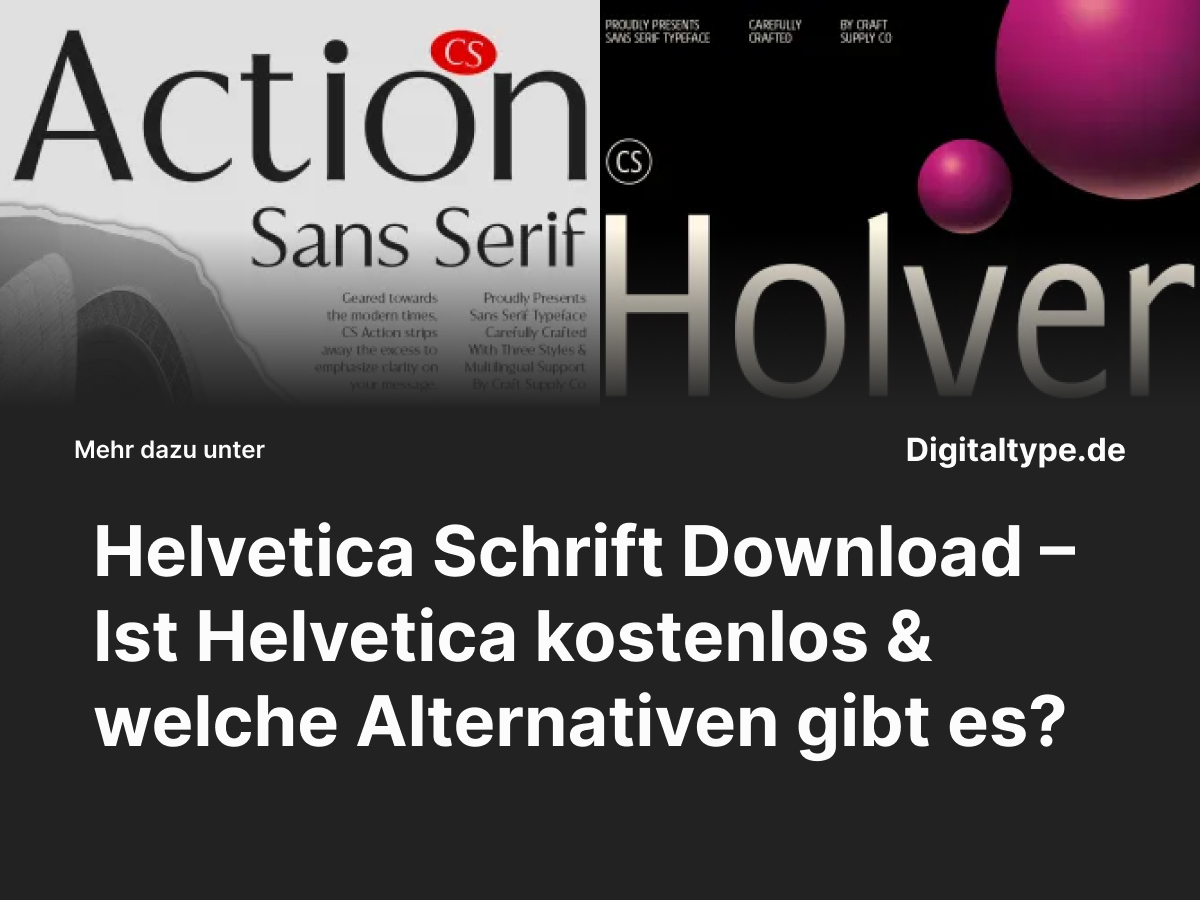 Helvetica Schrift Download – Ist Helvetica kostenlos & welche ...